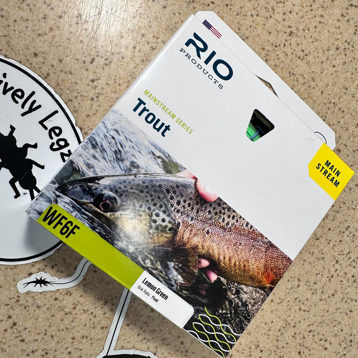 RIO MAINSTREAM TROUT WF FLOATING FLY LINE – Lively Legz Fly Fishing